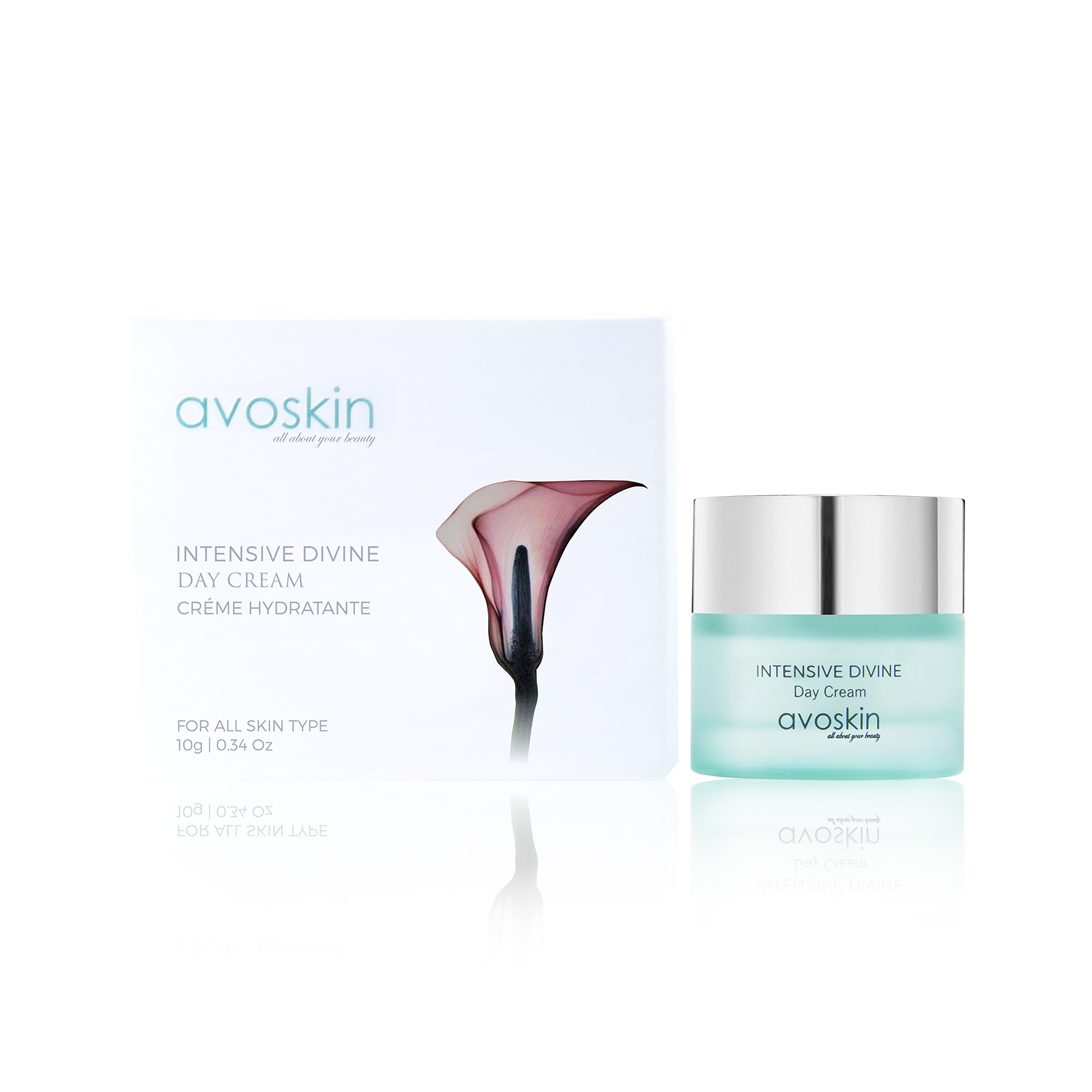 Cream Pagi Avoskin Intensive Divine Day Cream 10gr-Kulit Tampak Cerah ...